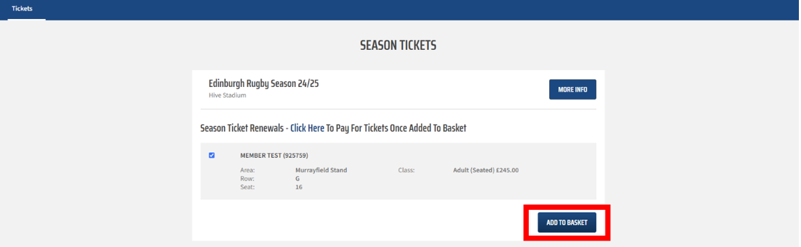 2025/26 Edinburgh Rugby Season Ticket | How to Renew – Scottish Rugby